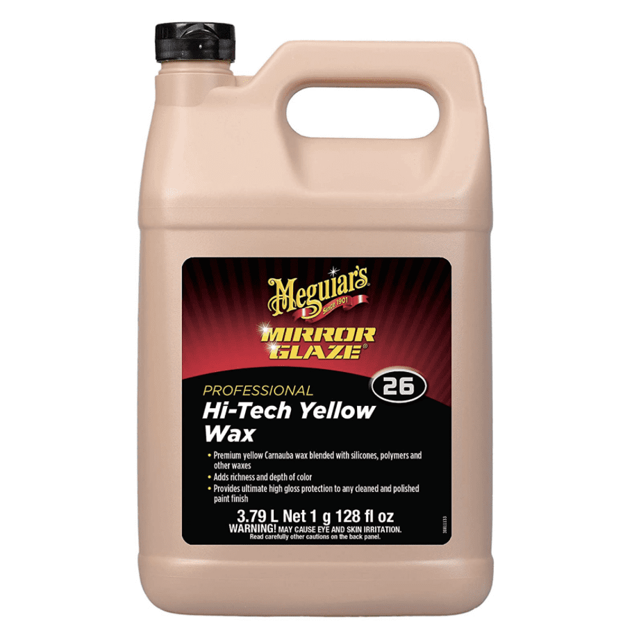 Meguiar's Hi-Tech Yellow Wax - Dealer Goodies
