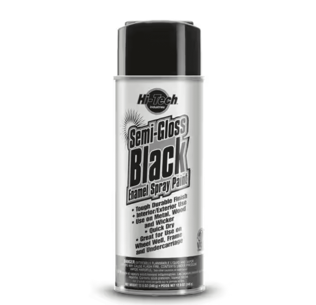 Hi tech Semi-Gloss Black Enamel Paint - DealerGoodies
