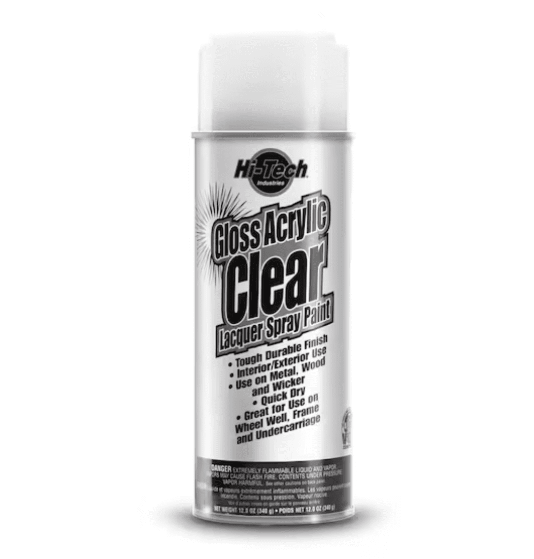 Gloss Clear Acrylic Lacquer - DealerGoodies