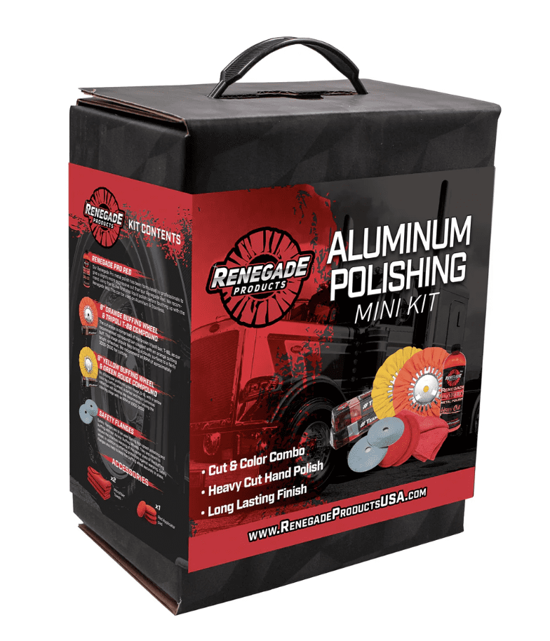 Aluminum Mini Polishing Kit - Dealer Goodies