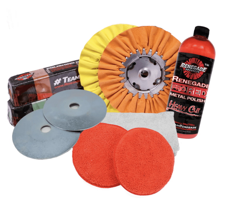 Aluminum Mini Polishing Kit - Dealer Goodies